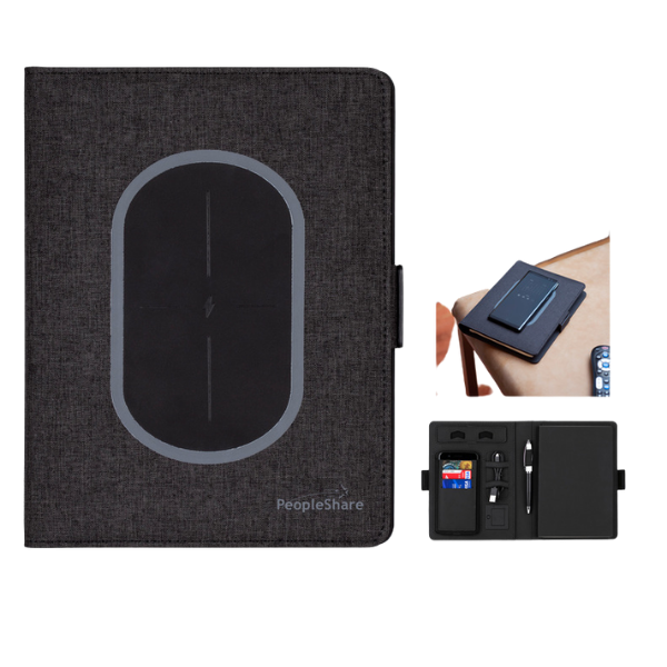 Wireless Charging Padfolio – peoplesharesuperiorprintingpromo